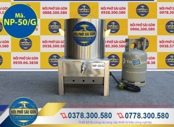 Nồi Nấu Phở Bằng Gas 50L NP-50/G | Nồi Nấu Phở Bằng Điện Giá Rẻ
